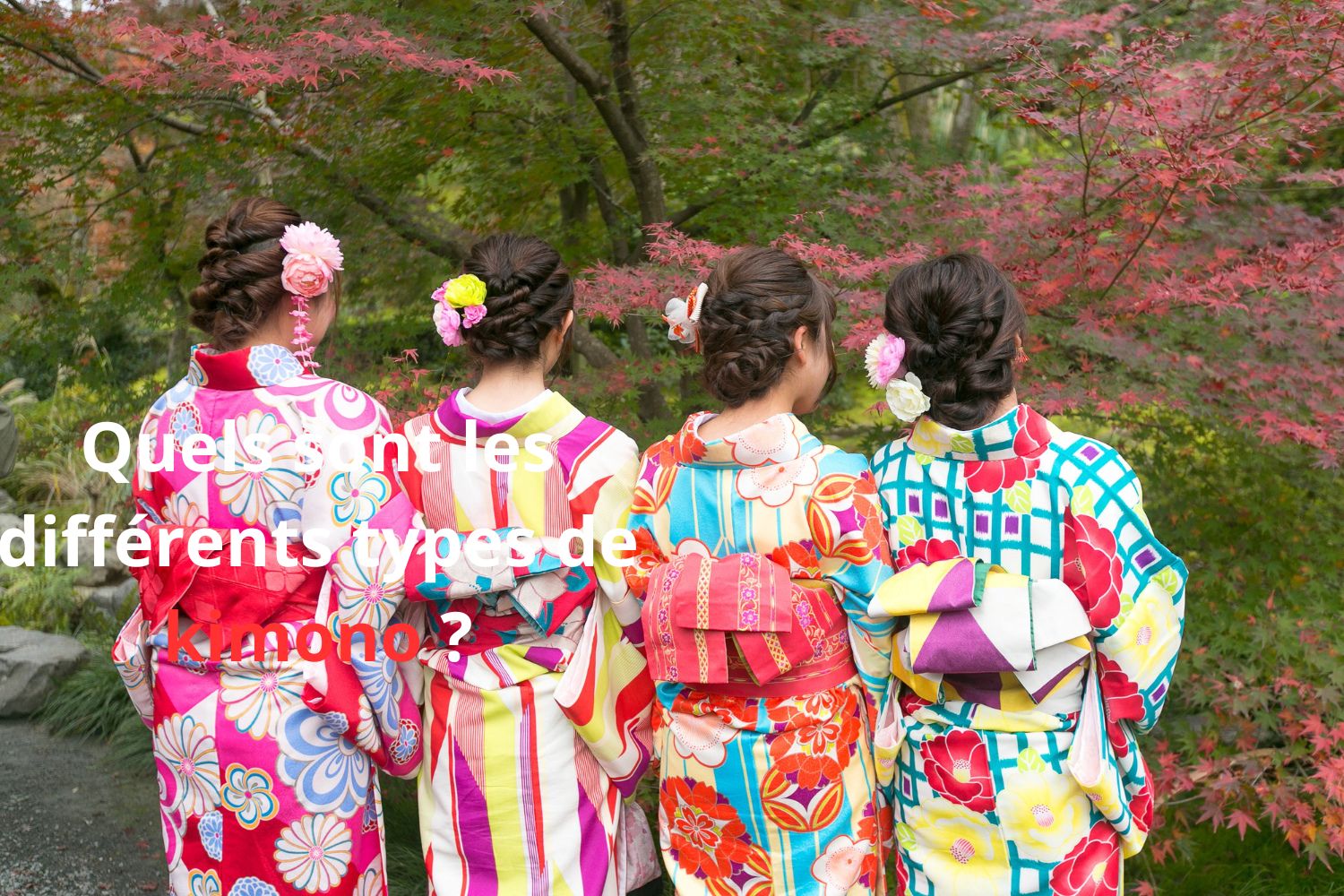 What are the different types of kimono?